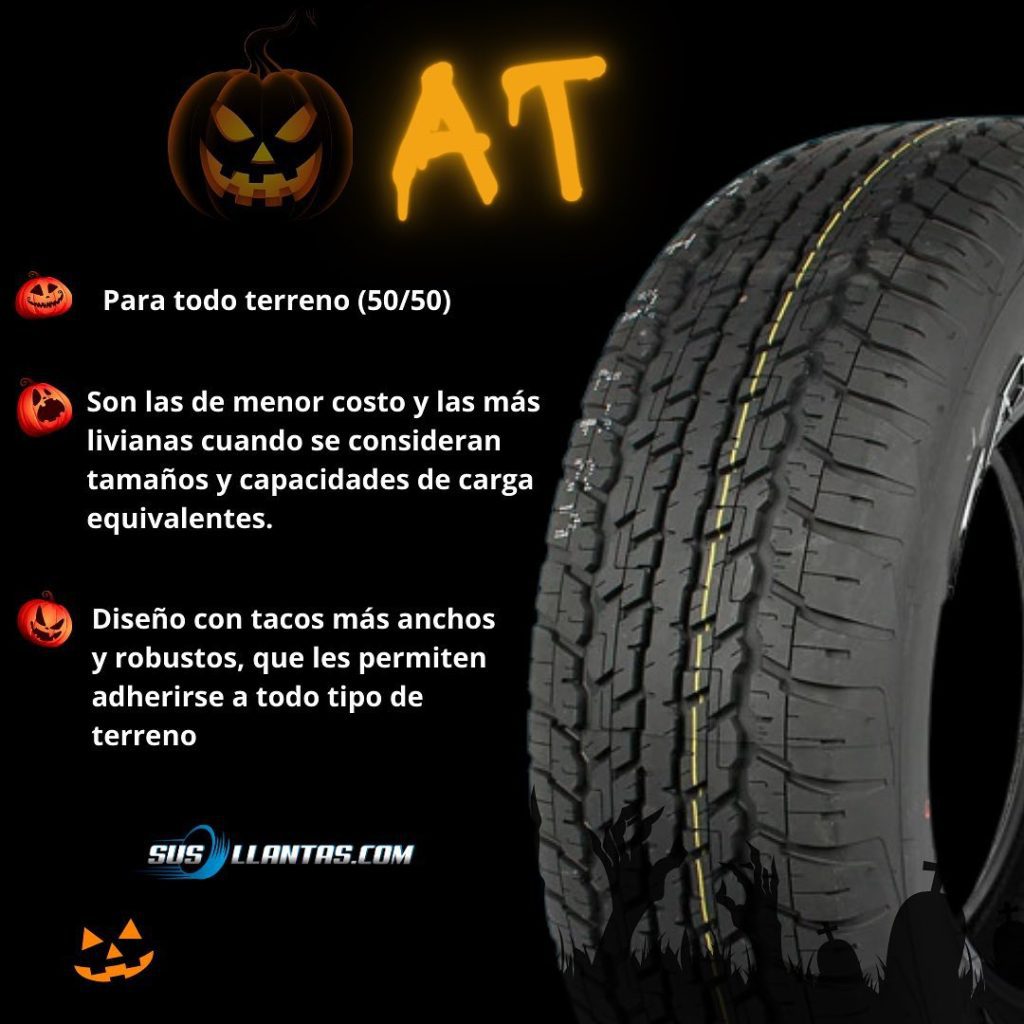 Cómo elegir tus llantas según el terreno: Labrados MT, AT, RT | Susllantas